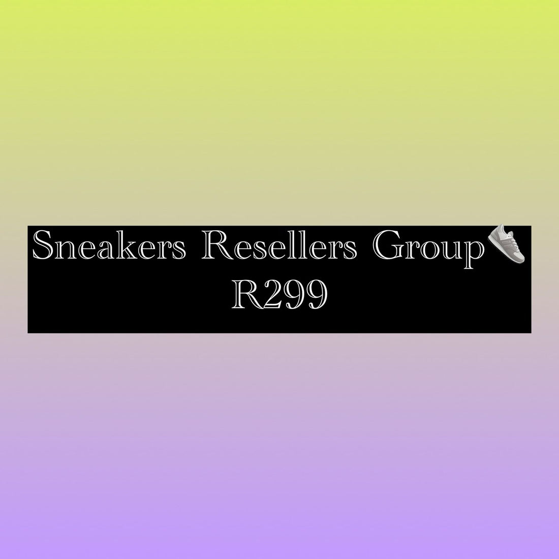 SNEAKERS RESELLERS GROUP – TheSGMTOUCH
